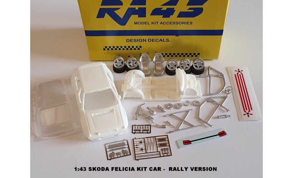 1/43 SKODA Felicia Kit Car Rally Barum 1997 Triner KIT