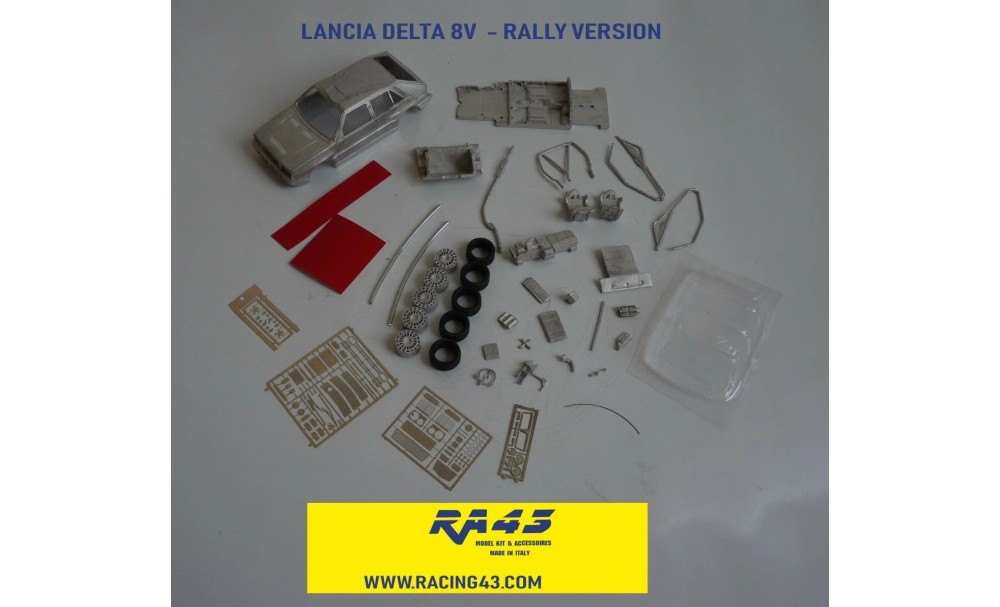 1/43 Lancia Delta 8v Rally Halkidiki ESSO 1989 Liatti Tabaton Loubet KIT